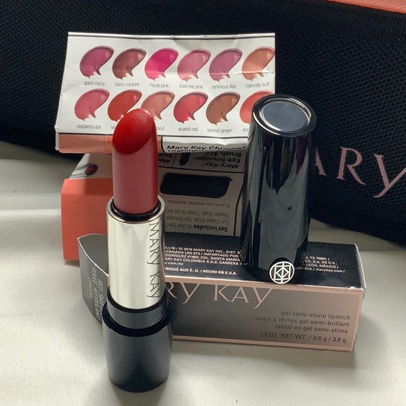 Mary Kay | Makeup | Mary Kay Red Smolder Gel Semishine Lipstick | Poshmark